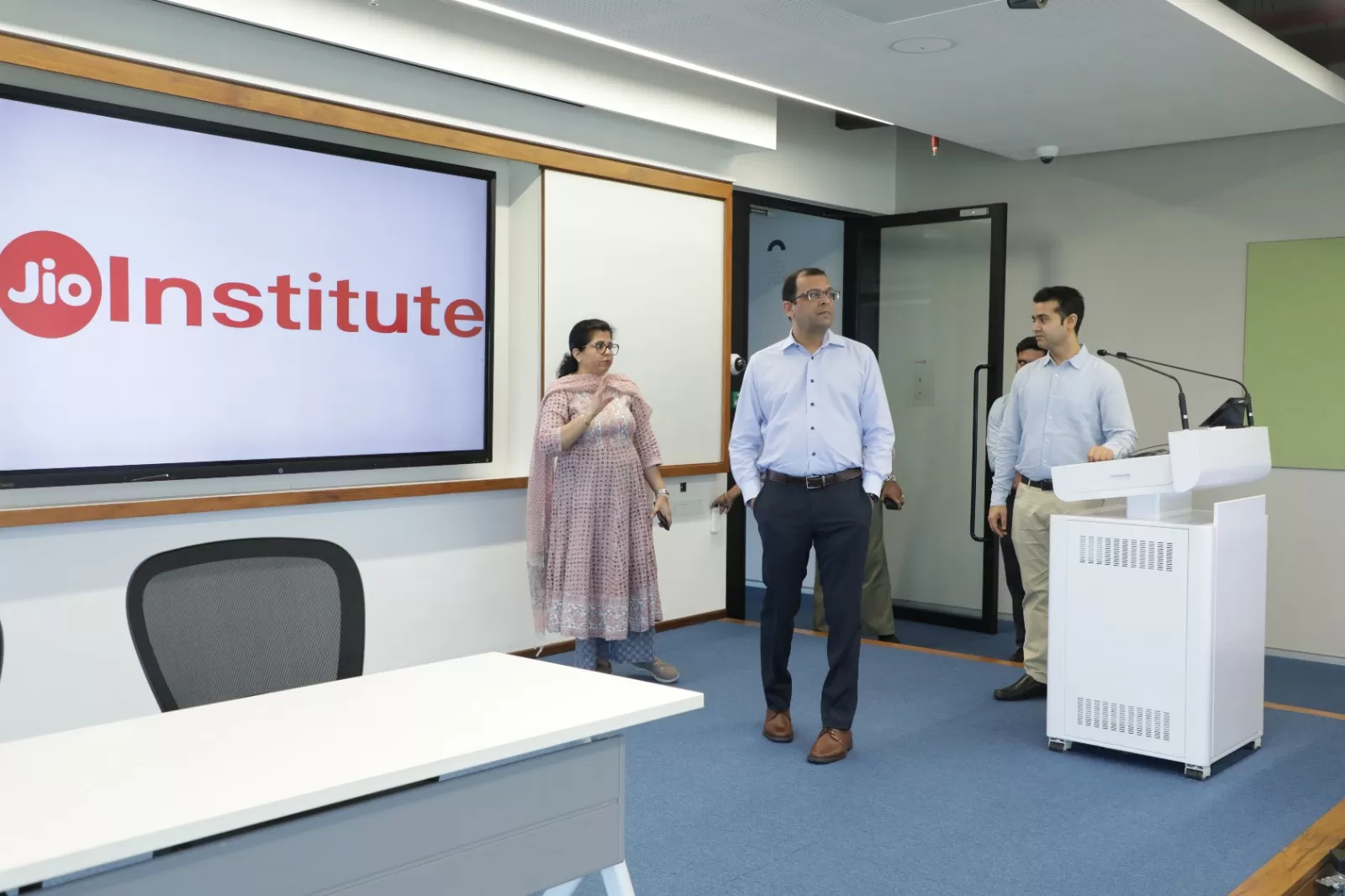 Bryant University Provost Visits Jio Institute - Jio Institute