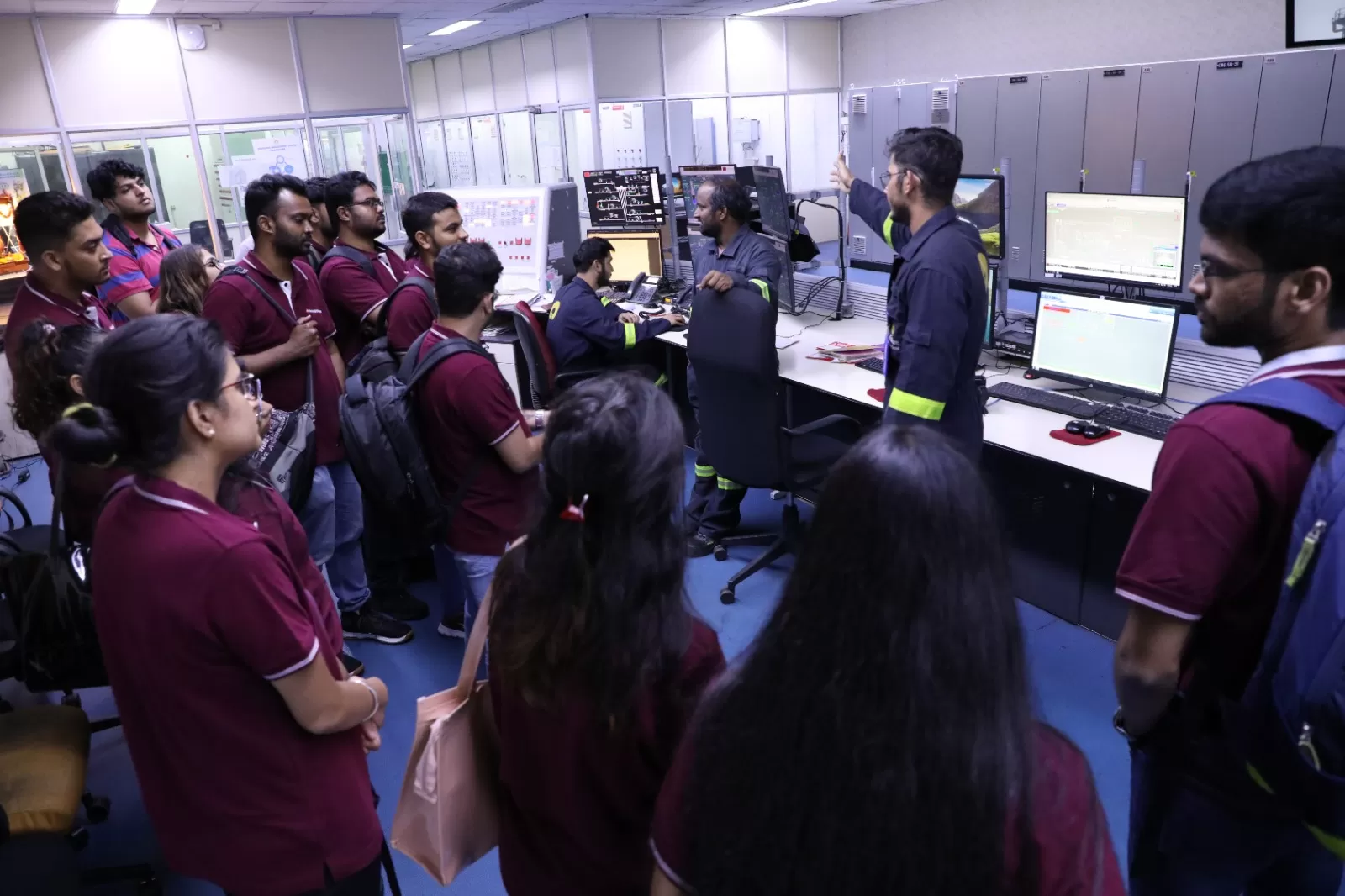 JI Students Visit to Patalganga Petro Chemical Plant - Jio Institute